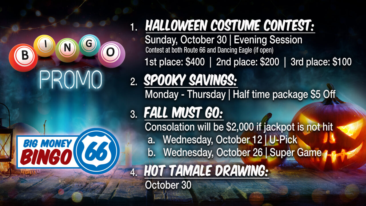 Bingo - Route 66 Casino Hotel