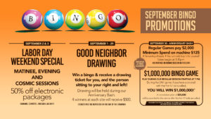 Bingo - Route 66 Casino Hotel