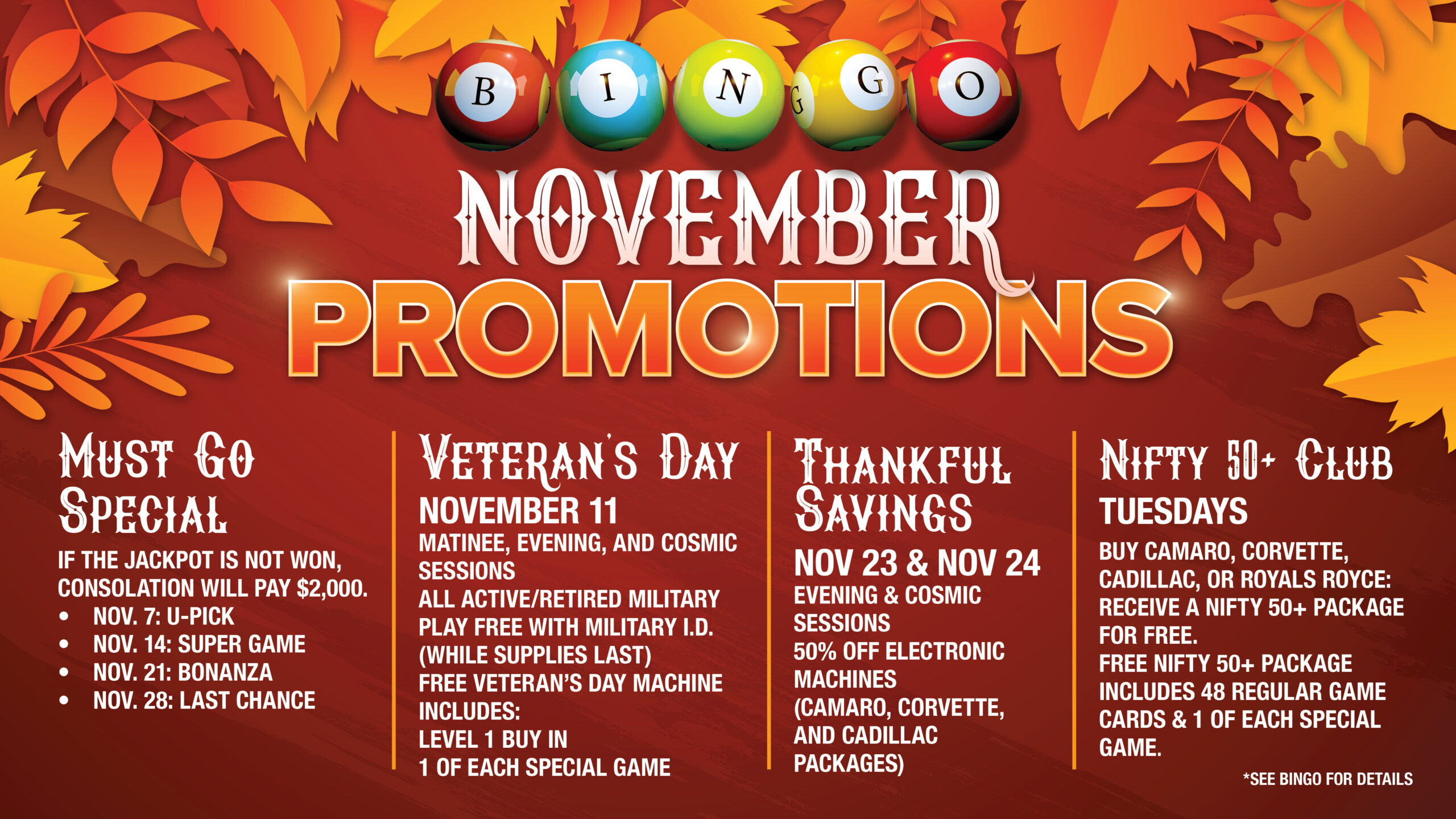 Bingo - Route 66 Casino Hotel